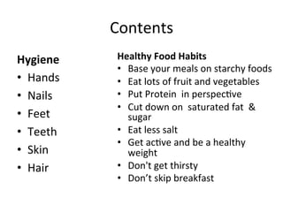 Health & hygiene | PPT