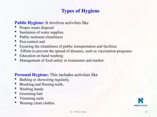 "Health and Hygiene: Key to Well-being" | PPTX