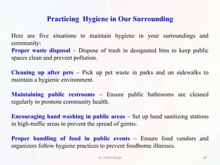 "Health and Hygiene: Key to Well-being" | PPTX