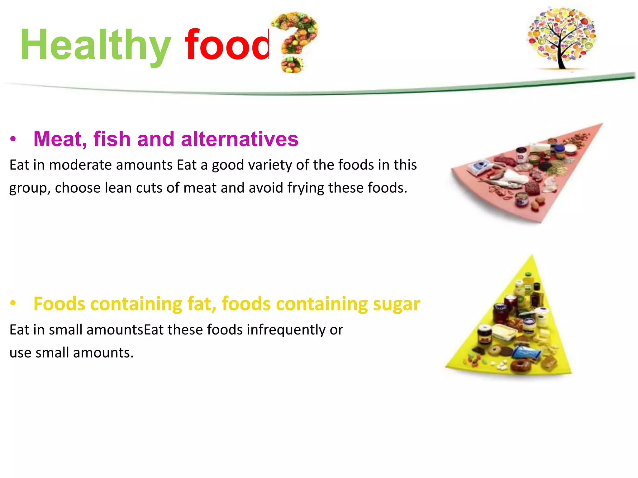 Healthier eating and drinking | PPTX