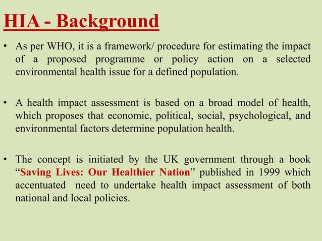 Health Impact Assessment.ppt