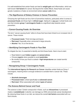 healthimproveu.com-16 Cancer-Causing Foods to Avoid for Better Health ...