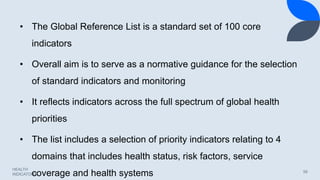 Health Indicators.pptx