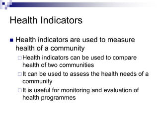 HealthIndicators for the national TB program .ppt