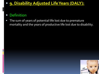 Health Indicators.. Dr.Padmesh | PPT