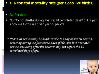 Health Indicators.. Dr.Padmesh | PPT