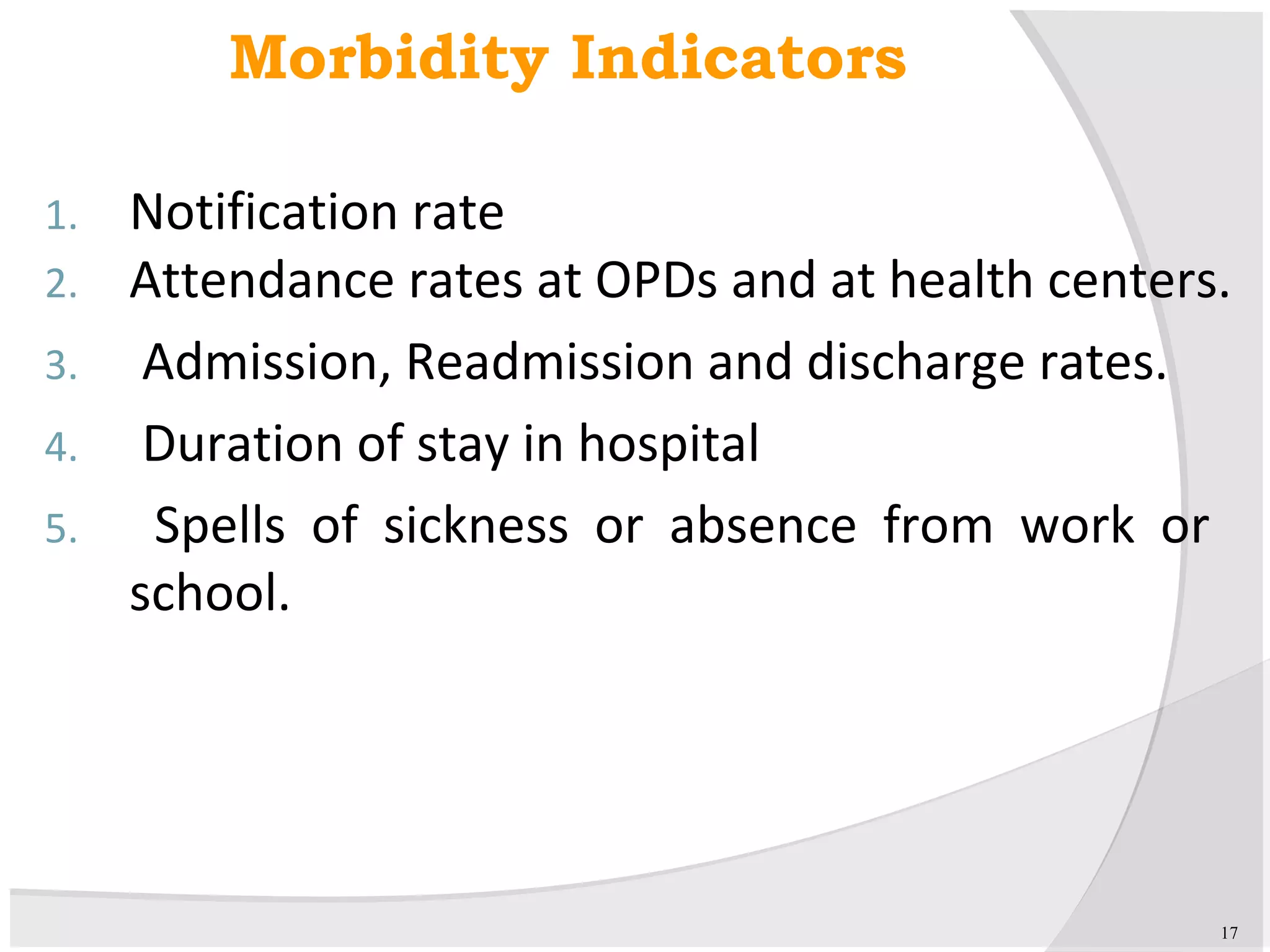 Health indiciator year 2014 | PPT