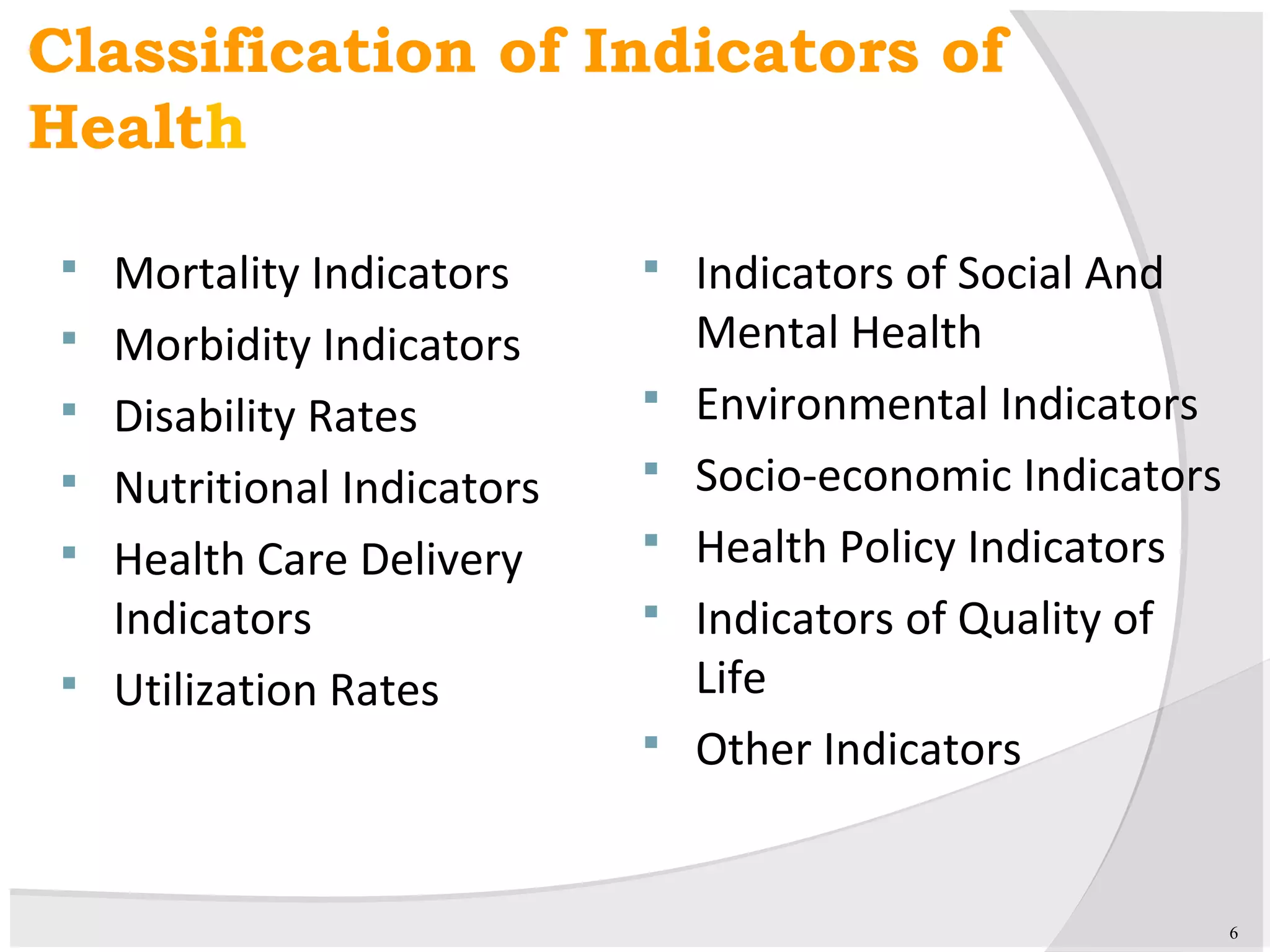 Health indiciator year 2014 | PPT | Infectious Diseases | Diseases and ...