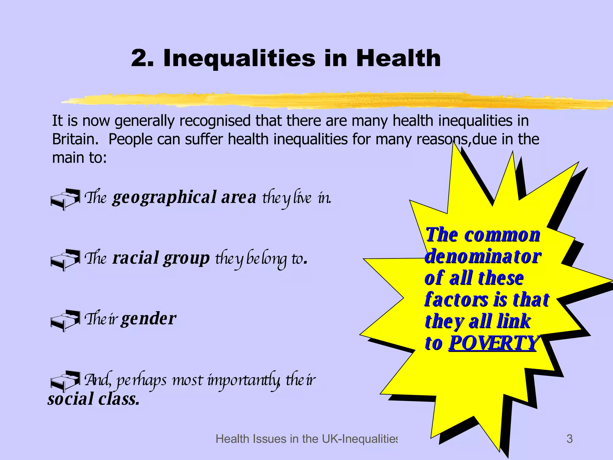 Health Inequalities | PPT