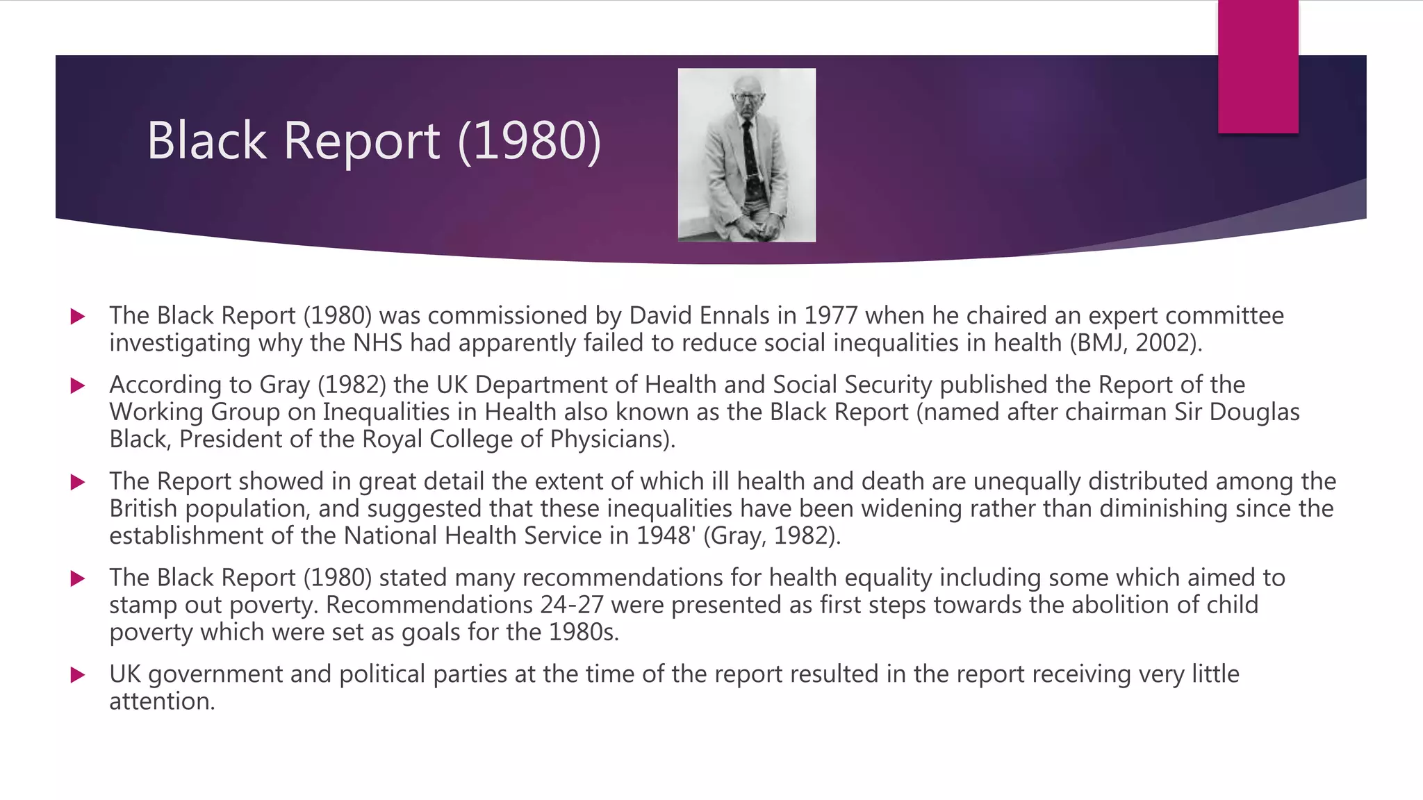 Health inequalities presentation (should definitely work) | PPTX