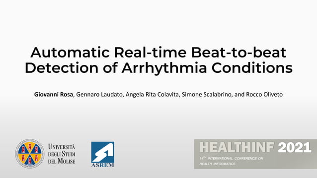 Automatic Real-time Beat-to-beat Detection of Arrhythmia Conditions ...