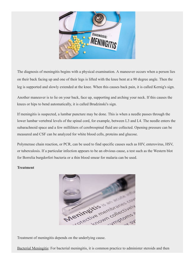Meningitis: meningitis causes, meningitis symptoms, meningitis ...