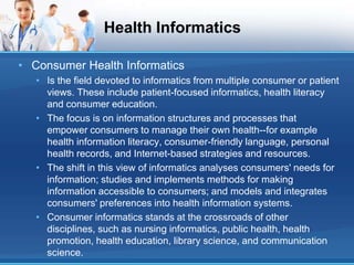 Health informatics | PPTX