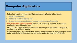 HEALTH/Nursing INFORMATICS and technology | PPTX