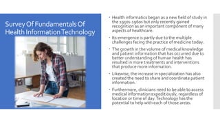 Health Informatics- Module 1-Chapter 1.pptx