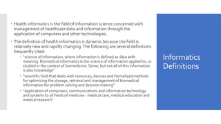 Health Informatics- Module 1-Chapter 1.pptx