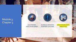 Health Informatics- Module 3-Chapter 3.pptx | Databases | Computer Software and Applications