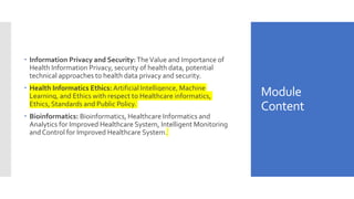Health Informatics- Module 5-Chapter 2.pptx