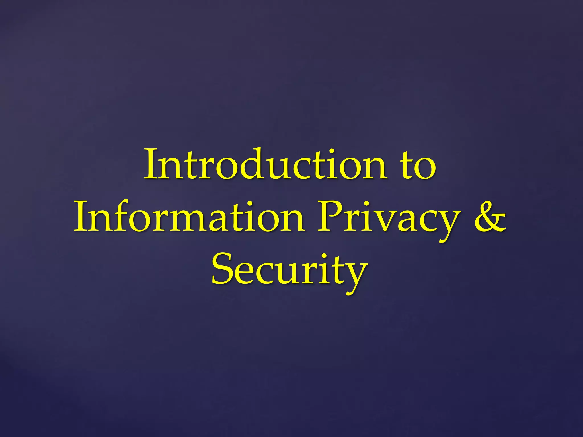 Health Information Privacy and Security Management | PDF