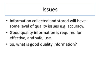Determining Health Information Quality Indicators | PPTX