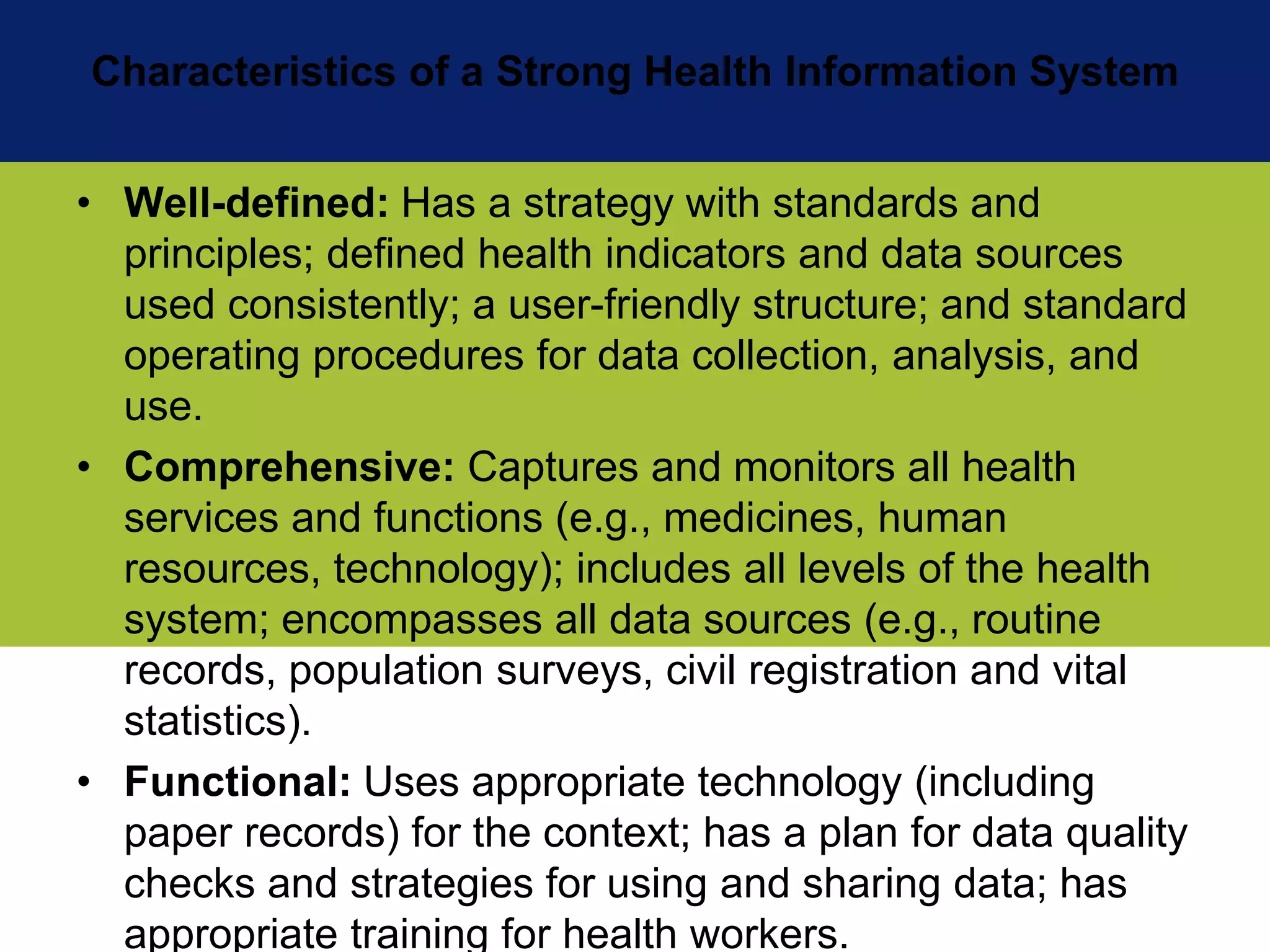 Health information systems | PPTX