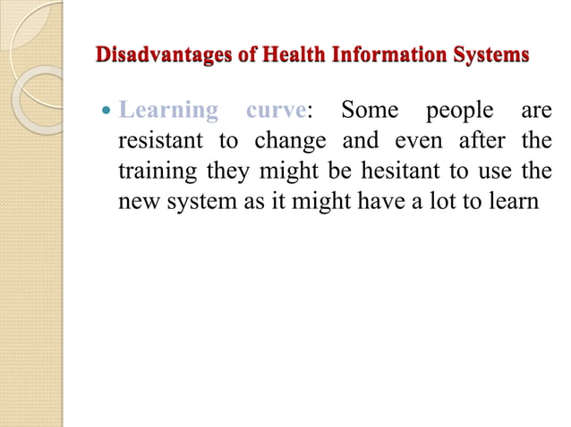 Health information systems (his) | PPTX | Technology & Computing