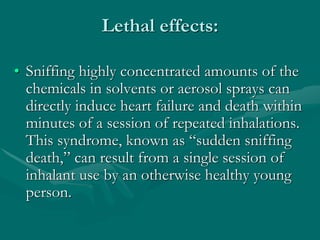 Health inhalants silicon | PPT