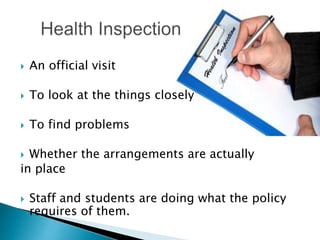 Health inspection | PPTX