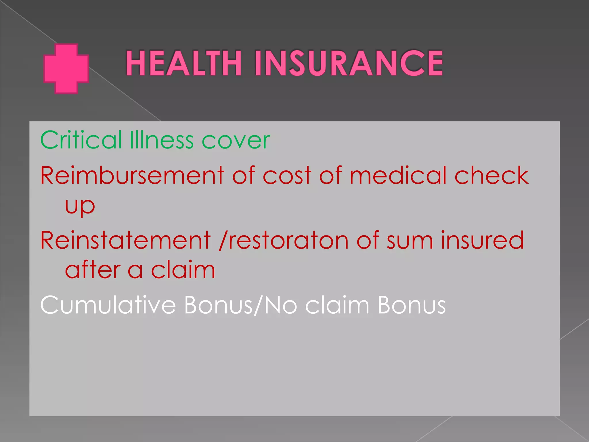 Health insurance | PPT