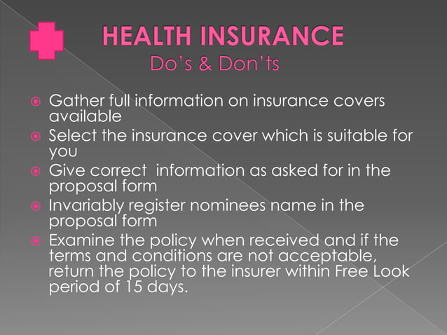 Health insurance | PPT