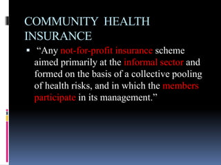 Health insurance | PPTX