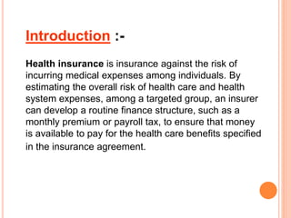 Health Insurance | PPTX