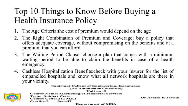 Health Insurance | PPT