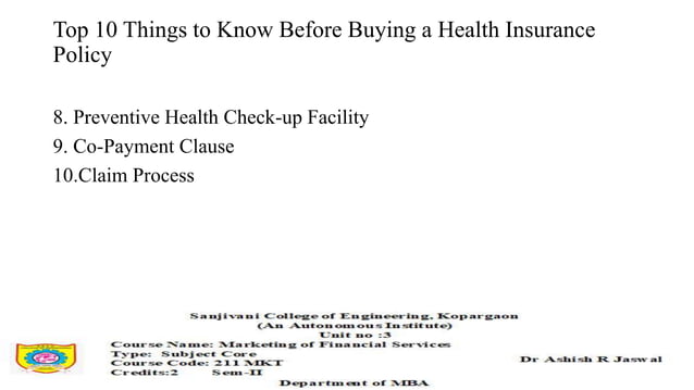 Health Insurance | PPT