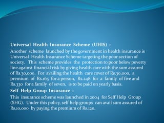 Health insurance | PPTX | Health Insurance | Insurance