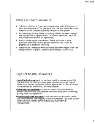 Health insurance | PDF