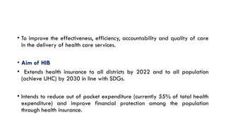 National Health Insurance in Nepal: Goals, Benefits & Barriers | PPTX