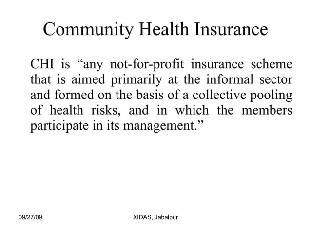 Health Insurance | PPT