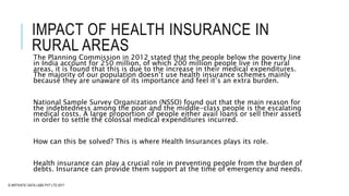 Health insurance Access in Rural Areas | PPTX
