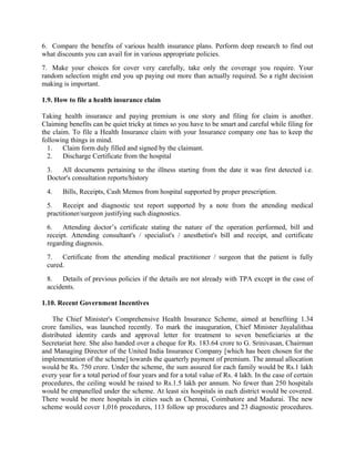 Health insurance an overview | DOC | Health Insurance | Insurance