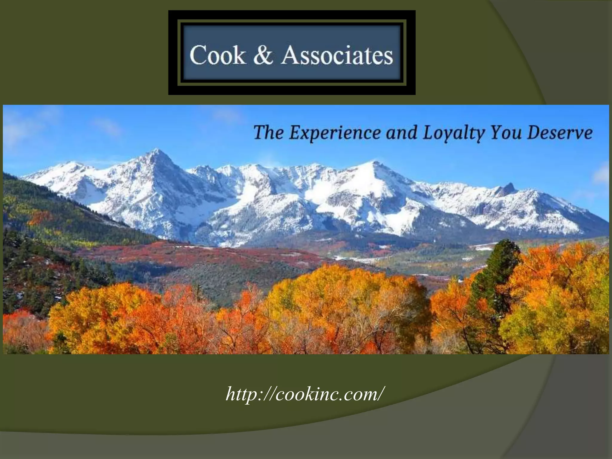 Health insurance broker denver, cook and associates | PPT