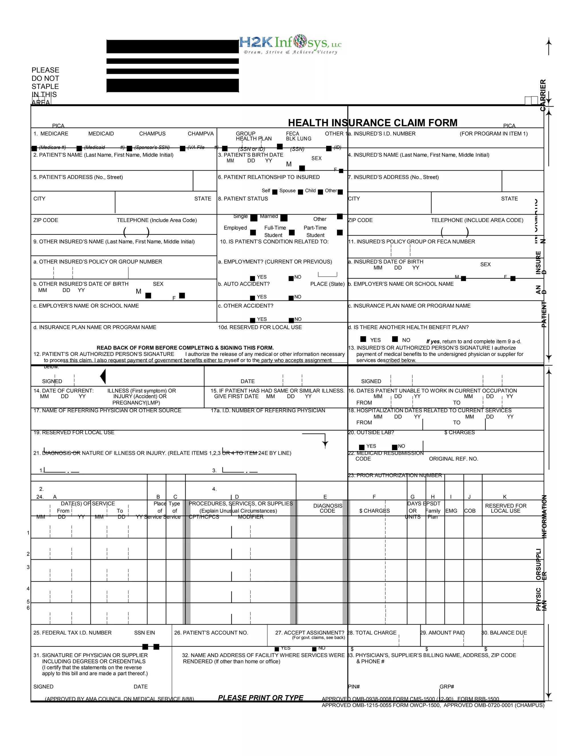 Health insurance claim | Health Care Domain | PDF
