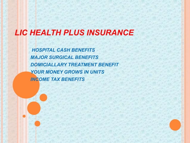 Health insurance ppt | PPTX | Health Insurance | Insurance