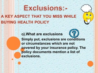 Health insurance ppt | PPTX | Health Insurance | Insurance