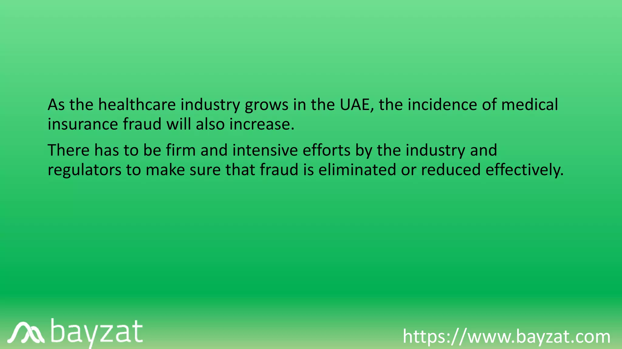 Health insurance fraud presentation | PPTX