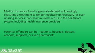 Health insurance fraud presentation | PPTX