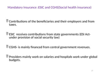 Health insurance in India and Finance.pptx