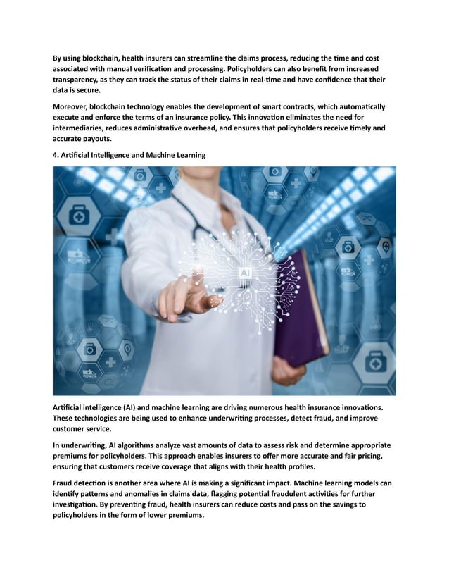 9 Health Insurance Innovations That Are Shaping the Future | The ...