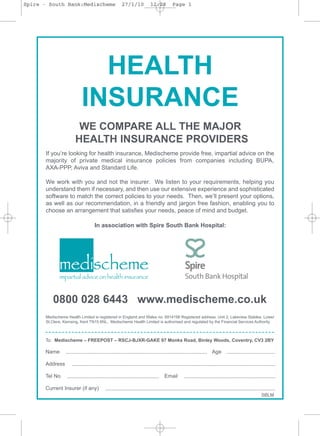 Health Insurance Leaflet | PDF