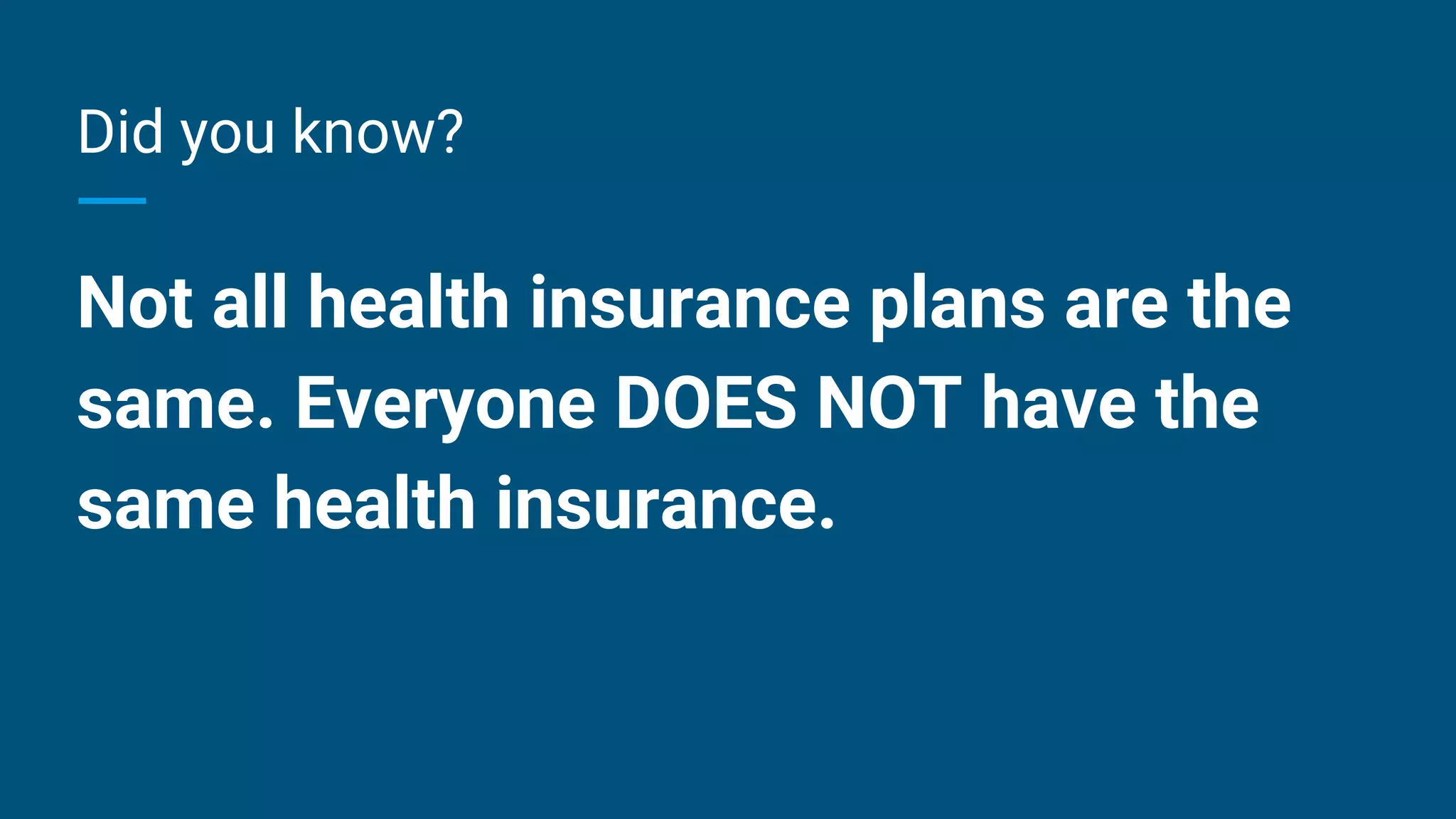 Health insurance literacy | PPT